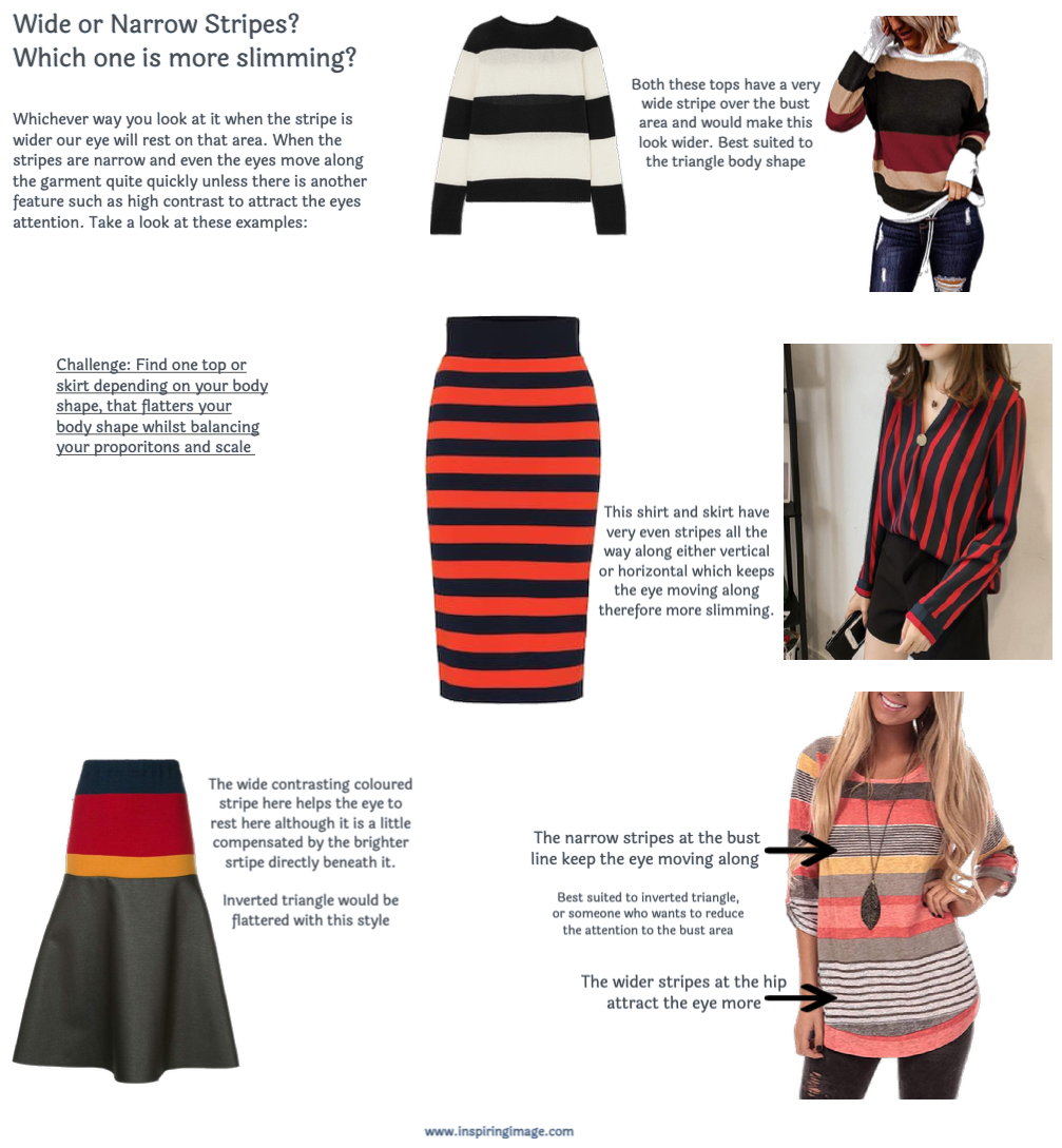 How To Wear Stripes To Flatter Your Figure - inspiringimage.com